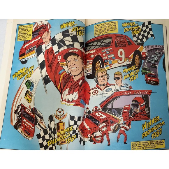 Vortex Comics | Other | Vintage 99 Legends Of Nascar Comic Book 1 Bill ...